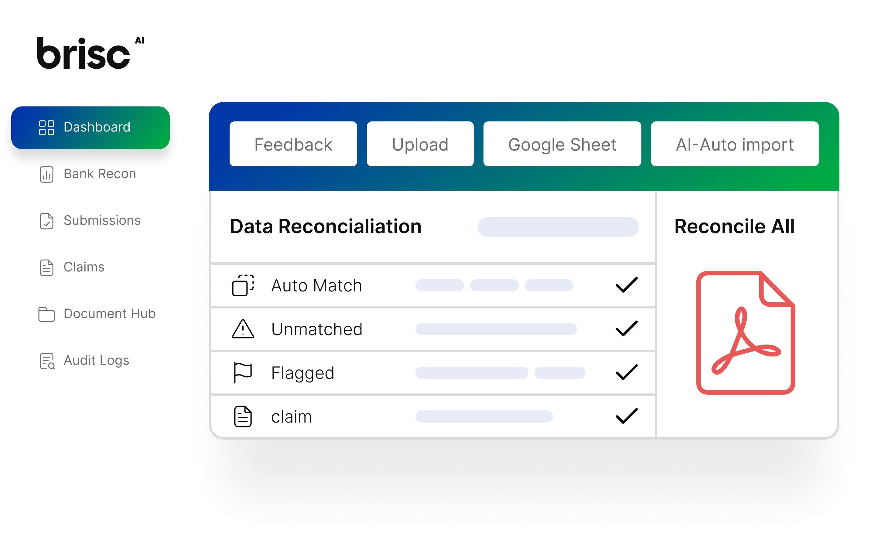 AI For Insurance: Claims, Submissions, Bordereaux Agents | Brisc